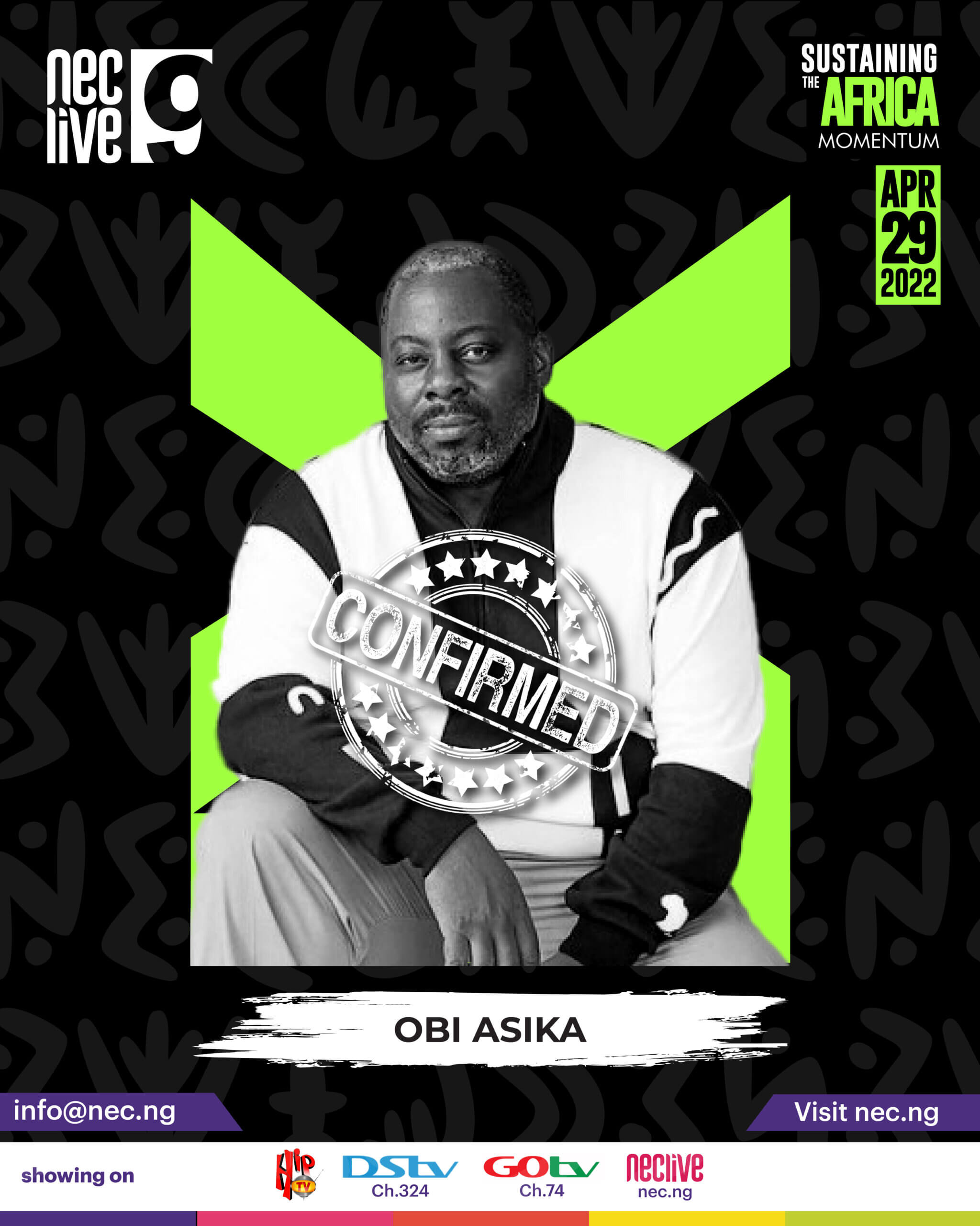OBI ASIKA – NECLive9 – NECLive